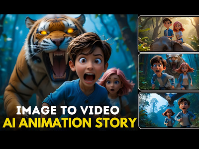 Get al animated stories video with multiple consistent characters | Upwork