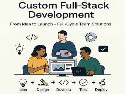 Custom Full-Stack Development | Full-Cycle Team Solutions | Upwork