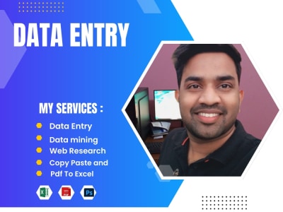 Professional Data Entry Specialist for all types of Data Entry /Admin ...