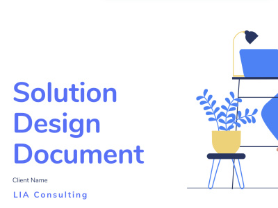 A detailed solution design document of your product or solution | Upwork