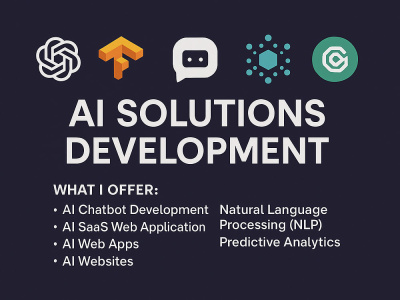 Custom AI SaaS Application | ChatGPT, NLP, AI Web Apps | Upwork