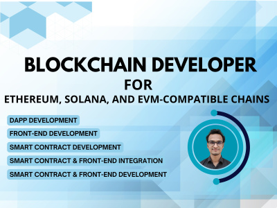 A blockchain developer for the Ethereum and Solana blockchain | Upwork