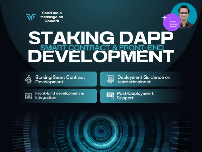 A staking smart contract with full front end integration | Upwork