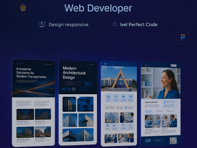 Front End Web Developer for Website Design Website Development HTML CSS | Upwork