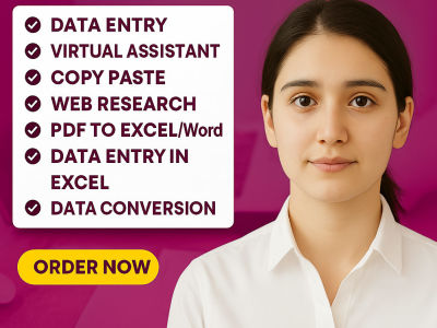 Data Entry Lead Generation Virtual Assistant | Upwork