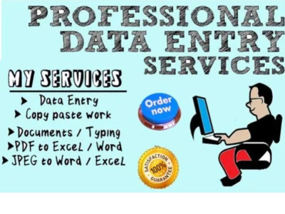 Fast and reliable data entry service | Upwork