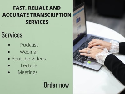 Your Audio or Video to Text with Timestamps – Clean & Accurate | Upwork