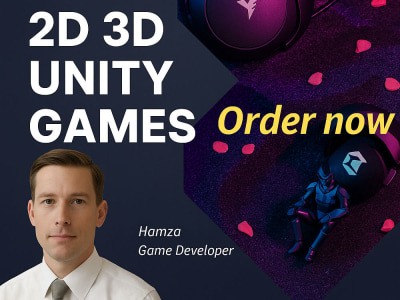 Professional unity game developer for your unity game | Upwork