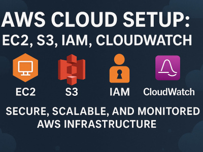 Setup AWS Infrastructure with EC2, S3, IAM, VPC & Monitoring | Upwork