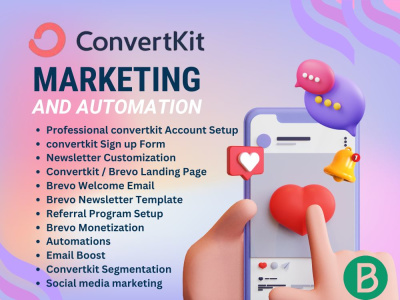Kit, convertkit newsletter template design, convertkit landing page ...