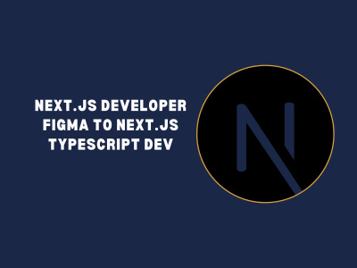 Next.js Developer | front end developer | figma to next.js | Upwork