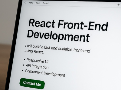 Professional React.js Web Application Development | Upwork