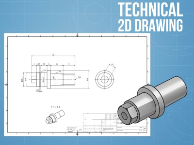 A state of the art technical drawing | Upwork