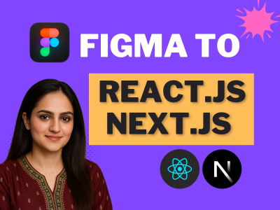 Pixel-perfect Figma to Next.js or React website with Tailwind CSS | Upwork
