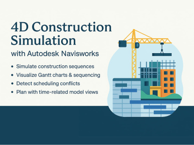 4D Construction Simulation with Autodesk Navisworks | Upwork