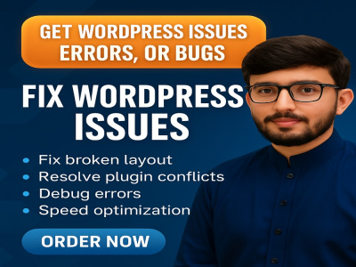 Fix WordPress Issues, Errors, or Bugs — Fast & Reliable Support | Upwork