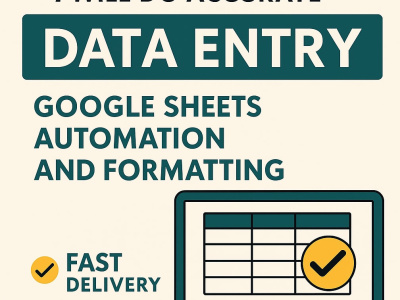 Your Google Sheets automated and make your work easier | Upwork