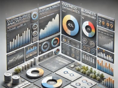 Custom Business Analytics Dashboard | MERN or PERN + Chart.js | Upwork