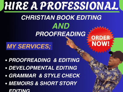 Outstanding Christian book editing and proofreading services | Upwork