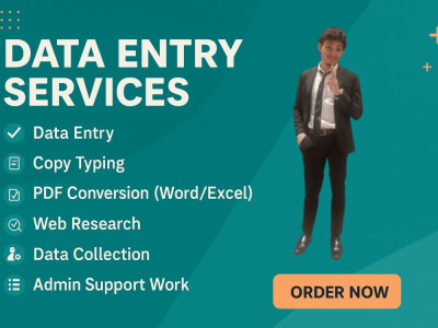 Get Professional Data Entry for all types of Data Entry / Admin Work ...