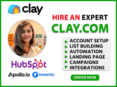 Clay.com and lead building, Clay.com marketing expert, Clay.com | Upwork