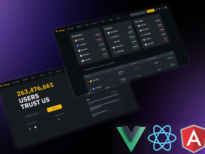 A fast, responsive web/app clone built with Vue.js, React, or Angular | Upwork