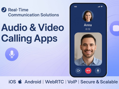 Audio & Video Calling App Development | Real-Time calling iOS / Android ...
