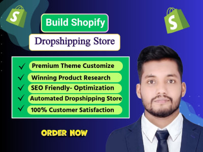 A shopify dropshipping store, Shopify website redesign, ecommerce store | Upwork