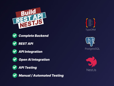 Complete REST API using Nestjs | Upwork