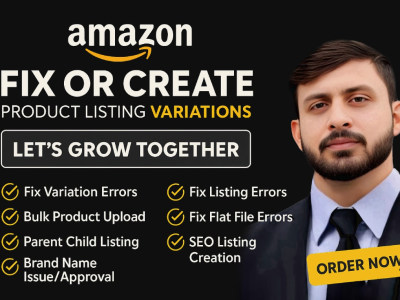 Resolving Variation Issues in Amazon Product Listings with Flat File Upload | Upwork