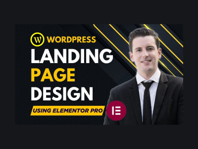 Landing page and wordpress website using elementor pro | Upwork