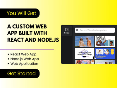 A Custom Web App Built with React and Node.js | Upwork