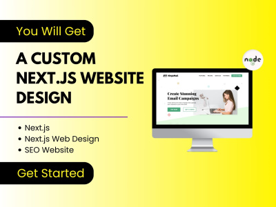 A Custom Next.js Website Design | Upwork