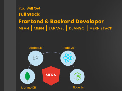 Full Stack Frontend & Backend developer | MEAN | MERN | LARAVEL | DJANGO | Upwork
