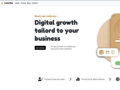 A good looking custom responsive website built with css, html and ...
