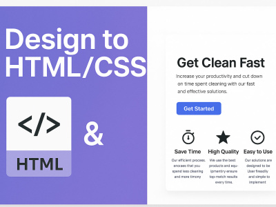 Design to Responsive HTML/CSS | Upwork