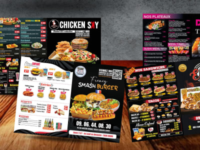 High-quality, professionally designed menus | Upwork