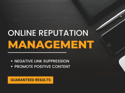 Online Reputation Management and Negative link suppression | Upwork