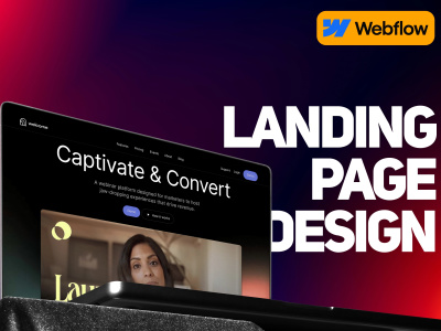 High-Impact, Fully Responsive Webflow Landing Page | Webflow Specialist | Upwork