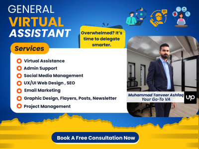Creative General Virtual Assistant | Personal Virtual Assistant | VA | Upwork