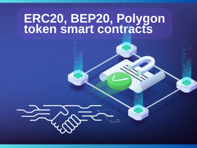 Create custom erc20, bep20, polygon token smart contracts | Upwork