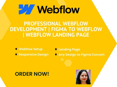 Professional Webflow Development | Figma to Webflow | Webflow Landing Page | Upwork