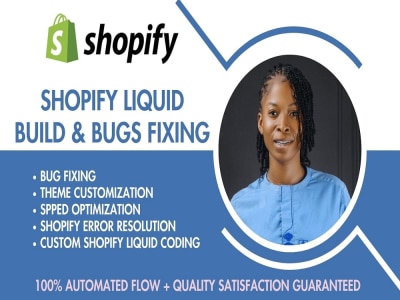 Custom shopify liquid coding, theme customization and shopify bug fixes | Upwork