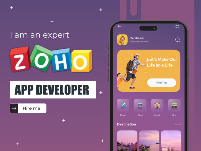 Zoho Creator app development | Custom forms | Deluge scripting | Upwork