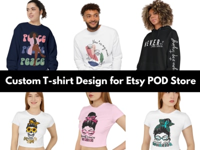 Pod store design on etsy, printify/printiful and etsy pod store setup ...