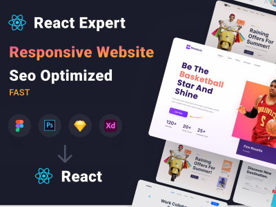 React js | React Developer | Front-end Developer | Figma to React ...