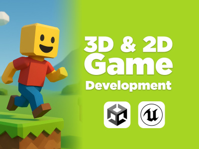 3D & 2D Game Development in Unity/Unreal Engine For PC/Mobile/Web | Upwork
