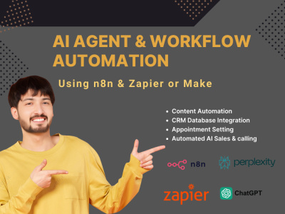 AI Agent & Workflow Automation using Make.com, Zapier or N8N | Upwork