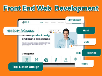 Web Development with React, Tailwind & Next.js | Modern & Responsive UI ...