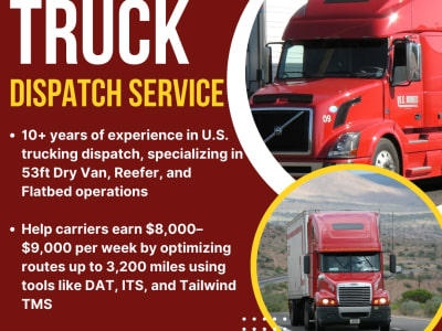 Professional dispatcher for your Semi Truck Dispatch | Upwork
